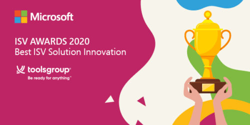 ToolsGroup Wins Microsoft’s Best ISV Solution Innovation Award | ToolsGroup